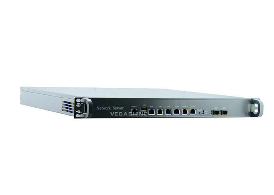 6 gigabit LAN , 2 Optical fiber Firewall Security Appliance Supporting Wake-on-LAN supplier