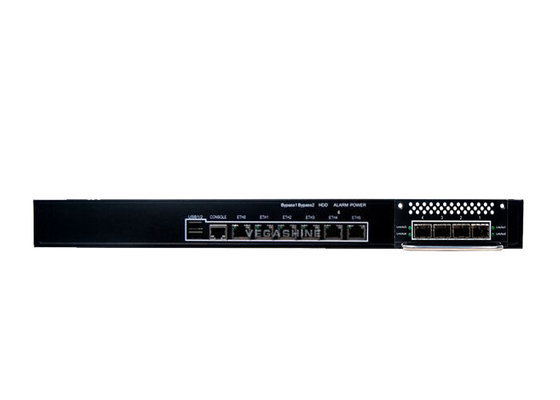 1U rackmount 6 gigabit RJ45 LAN ,4ports 10000 mbps SFP+ Firewall appliance/Router supplier