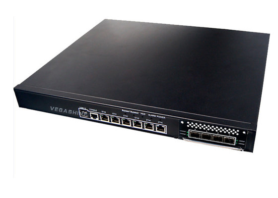 1U rackmount 6 gigabit RJ45 LAN ,4ports 10000 mbps SFP+ Firewall appliance/Router supplier