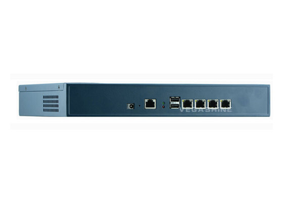 Four gigabit LAN Small Business Firewall Secuirty Appliance 1U rackmount chassis supplier