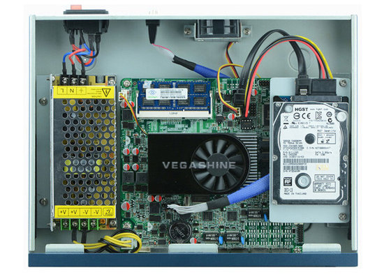 Four gigabit LAN Small Business Firewall Secuirty Appliance 1U rackmount chassis supplier