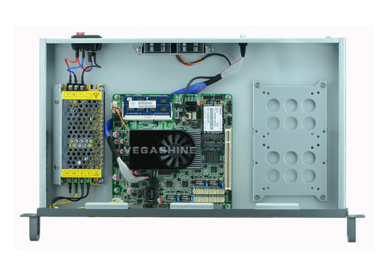 4 gigabit LAN Intel ATOM D525 bypass Firewall security appliance / Router 1U rackmount supplier