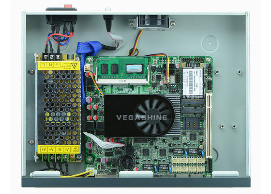Four RJ45 LAN Industrial Embedded Firewall Secuirty Appliance Barebone Server supplier