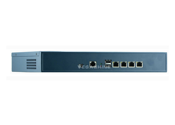 Four RJ45 LAN Industrial Embedded Firewall Secuirty Appliance Barebone Server supplier