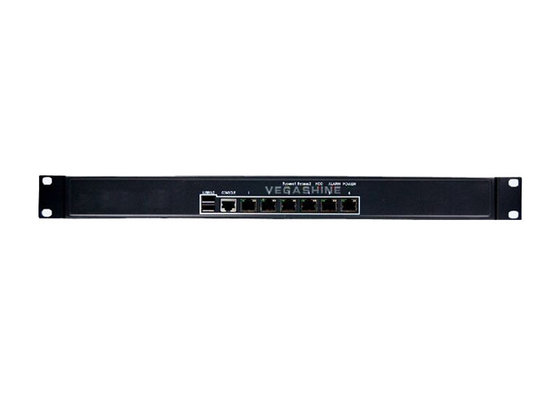 1U rack mount 6 gigabit LAN Intel Atom D425 cpu Firewall appliance / ROUTER supplier