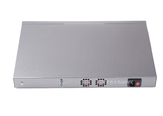 6 gigabit LAN Network Security Firewall Appliance Intel Atom D2550 soft router supplier