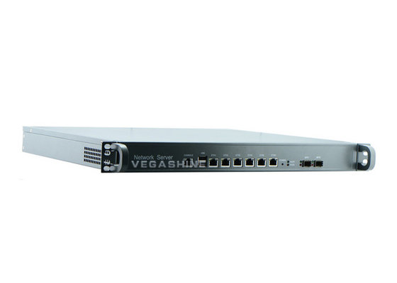 Firewall hardware 6 gigabit LAN, 2 Intel NH82580EB optical fiber firewall supplier