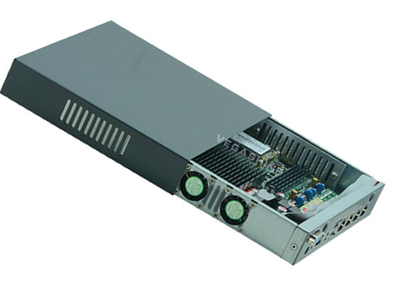 Dual Core J1800 small Desktop Network security Firewall / Router with 4 Gigabit LAN supplier