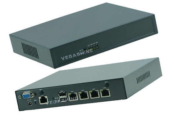 Desktop Atom D525 CPU 4 gigabit LAN Network Firewall security appliance supplier