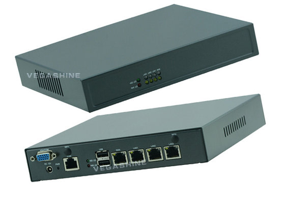 Quad Core J1900 small Desktop Network security Firewall / Router with 4 Gigabit LAN supplier