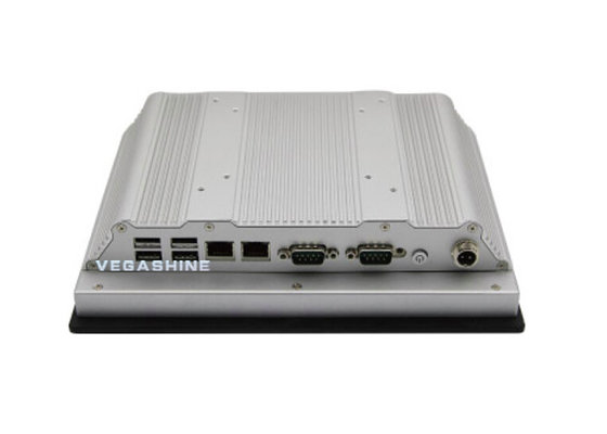 8” inch LED touch screen Industrial all in one pc Atom N2600 fanless IP65 grade supplier