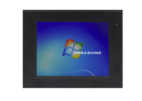8” inch LED touch screen Industrial all in one pc Atom N2600 fanless IP65 grade supplier