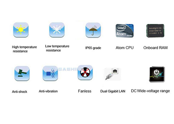 15” inch LED  industrial touchscreen  panel computer IP65 waterproof , anti-vibration pc supplier