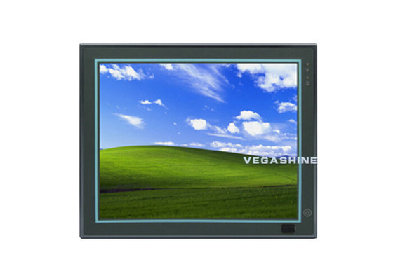 17” inch LED touch screen 4 COM IP65 waterproof rugged Industrial panel pc Atom N2600 CPU supplier