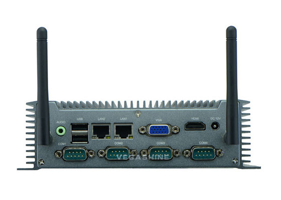 Compact Industrial Embedded Computer Onboard Atom Dual Core N2800 Rugged PC supplier