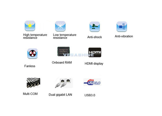 Celeron 847E Dual Core rugged mini industrial computer DC in wide voltage protect supplier