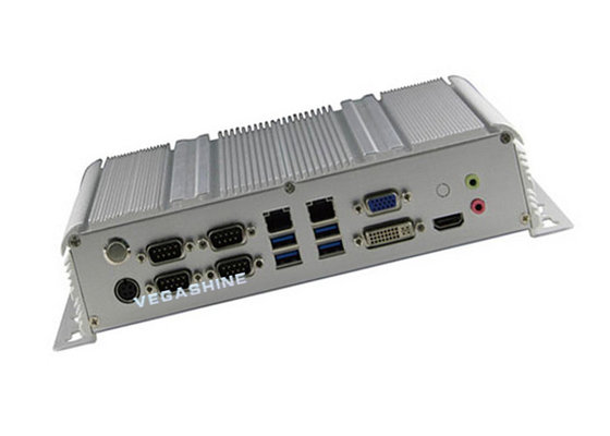 Celeron 847E Dual Core rugged mini industrial computer DC in wide voltage protect supplier