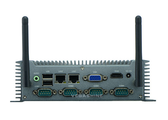 6 serial ports Industrial Embedded Computer Desktop Wall Mounted PC with VAG / HDMI supplier