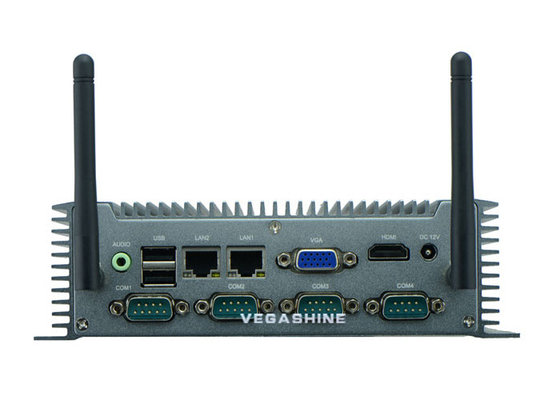 INTEL 1037U CPU Industrial Embedded Computer 2 ethernet LAN 4GB DDR3 Barebone PC supplier