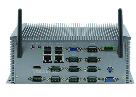 10 COM , 2 gigabit LAN Industrial Grade Embedded Computer Server Supports Wake-on-LAN supplier