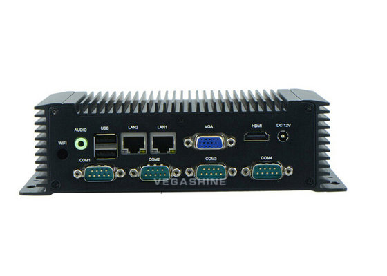 AMD T56N Dual Core CPU Industrial Embedded Computer VAG / HDMI Display Barebone Server supplier