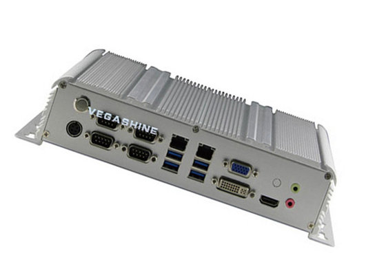 Intel Core i7-3517U low power fanless embedded industrial computer support 1080P display supplier