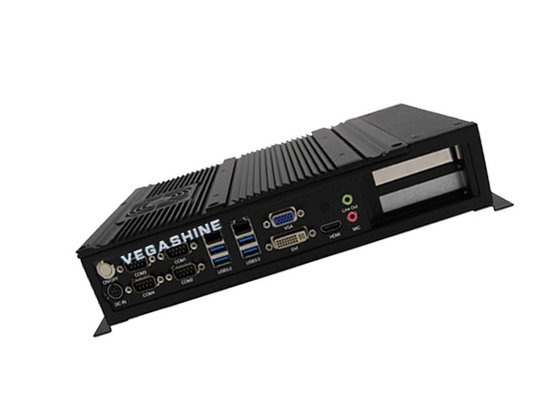Intel Core i7-3517U cpu 6 COM ports fanless industrial embedded PC 1080P HD display supplier