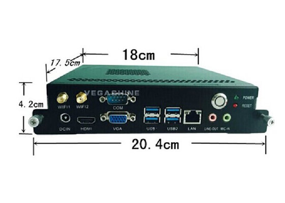 Celeron® 1037U OPS industrial PC onboard 4GB DDR3, 320GB HDD with COM supplier