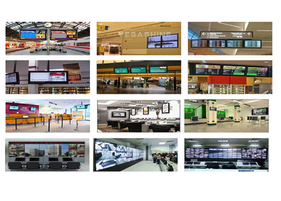 12 screens ultra HD video display multi monitors computer for cctv surveillance video decoding matrix supplier