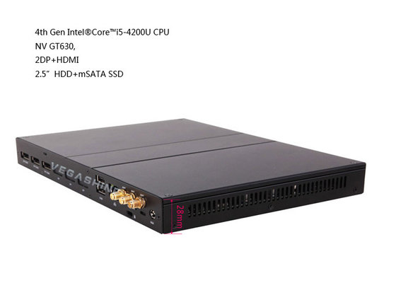 3 screen 4K ultra HD Display industrial Multi Screens computer with Nvidia®GeForce®GT630 supplier