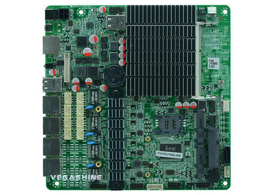 Intel® J1900 4 gigabit LAN fanless bypass firewall network security motherboard / Mainboard supplier