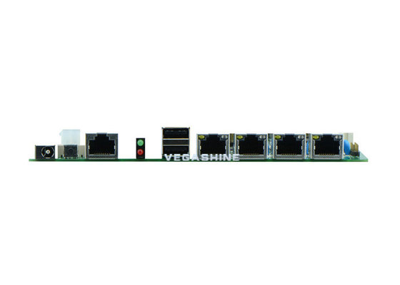 4 LAN Mini-ITX Firewall Motherboard Intel® NM10 Chipset Support Wake-on-LAN supplier