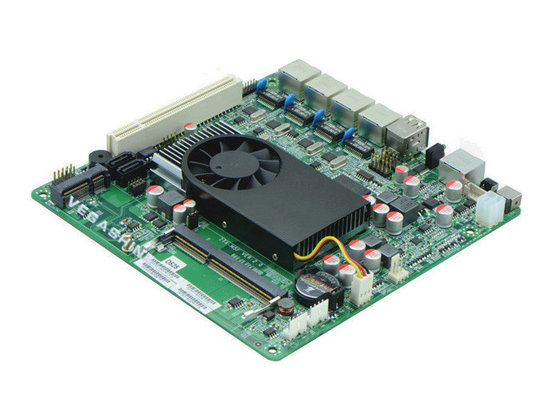4 LAN Mini-ITX Firewall Motherboard Intel® NM10 Chipset Support Wake-on-LAN supplier