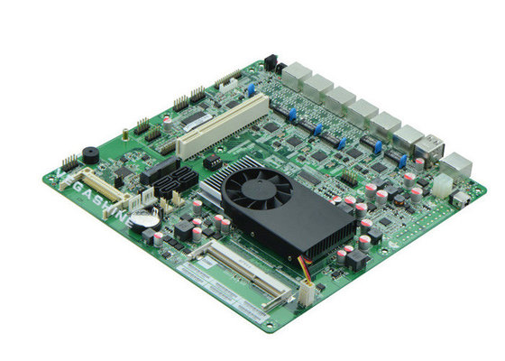 Intel® Atom D2550 CPU Firewall Motherboard Integrated Intel® GMA3600 , six gigabit Lan supplier
