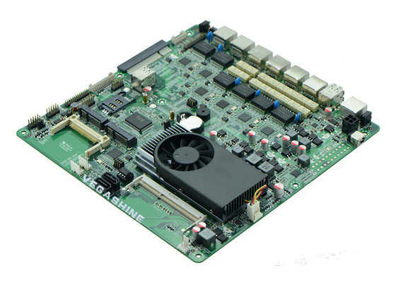 Onboard Intel® 1037U CPU Firewall appliance Motherboard With 6 gigabit  LAN supplier