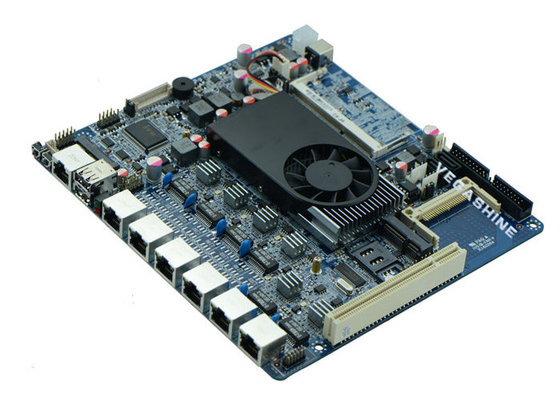 Atom D525 6 LAN Firewall Motherboard Support Wifi / 3G supplier