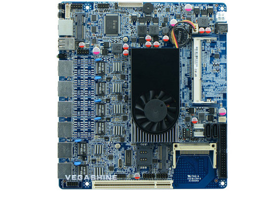 Atom D525 6 LAN Firewall Motherboard Support Wifi / 3G supplier