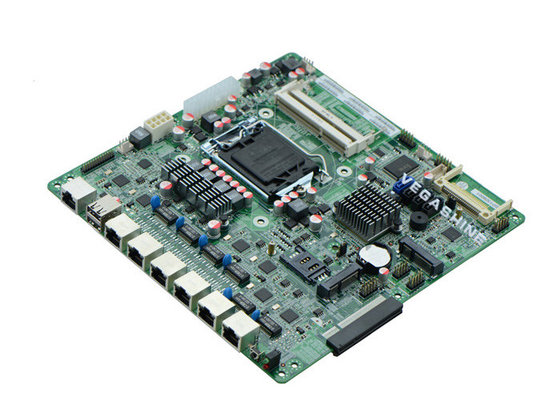 Intel B75 chipsets 6 LAN Motherboard For Firewall appliance mainboard supplier