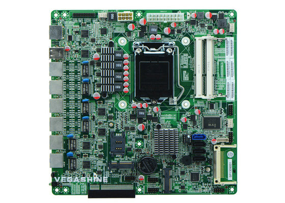Intel B75 chipsets 6 LAN Motherboard For Firewall appliance mainboard supplier