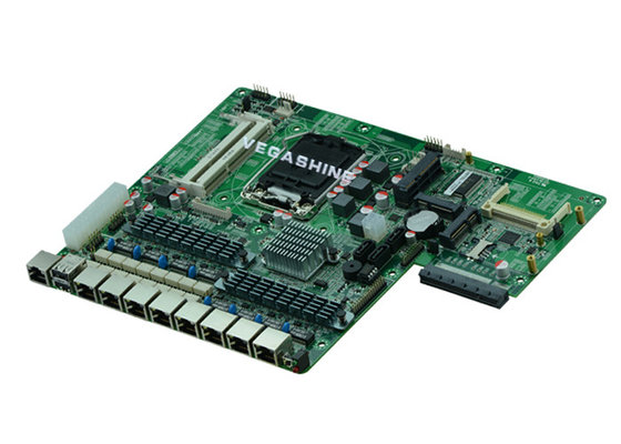 Intel H87 BYPASS 8 LAN motherboard with PCIE x8 to expand SFP port supplier
