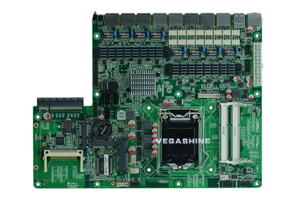 Intel H87 BYPASS 8 LAN motherboard with PCIE x8 to expand SFP port supplier