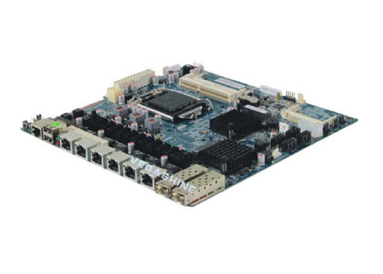 Intel B85 chipset 6 LAN , 2 SFP network security firewall motherboard / mainboard supplier