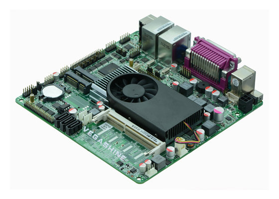 Celeron 1037U Dual core cpu 2 LAN ,10 COM MINI ITX Motherboard DC power in supplier