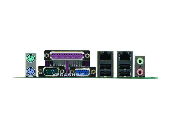Dual Gigabit Lan 10 COM MINI ITX Industrial Motherboard With Dual channel 24bit LVDS supplier