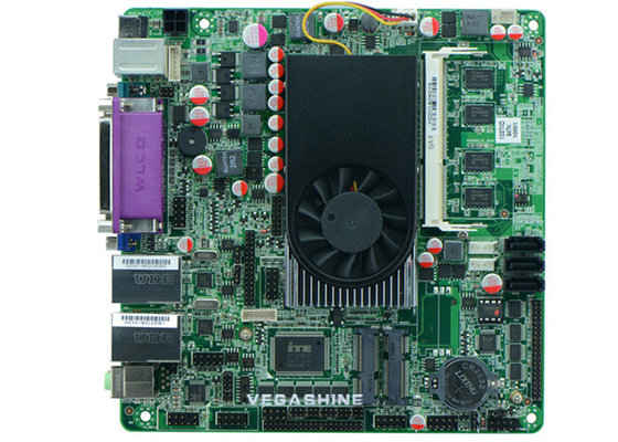 10 COM, Dual LAN MINI ITX Motherboard with Intel®1037U Dual Core CPU industrial mainboard supplier