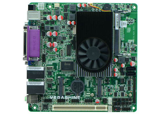 Atom D2550 6 COM dual LAN Mini ITX Industrial Motherboard VGA  / LVDS double display supplier