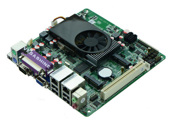 Atom D2550 6 COM dual LAN Mini ITX Industrial Motherboard VGA  / LVDS double display supplier
