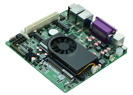 Atom D2550 6 COM dual LAN Mini ITX Industrial Motherboard VGA  / LVDS double display supplier