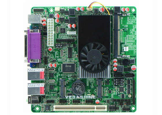 Atom D2550 CPU 6 COM 8 USB2.0 Industrial PC Mini ITX Motherboard Dual Gigabit LAN supplier