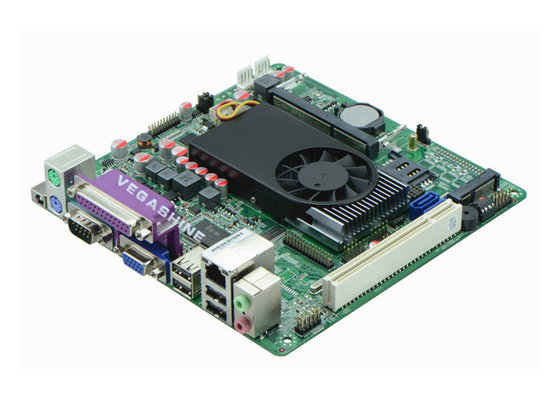 5 COM , 8 USB Mini Itx Industrial PC Motherboard Atom D525 Processor support VGA , LVDS supplier
